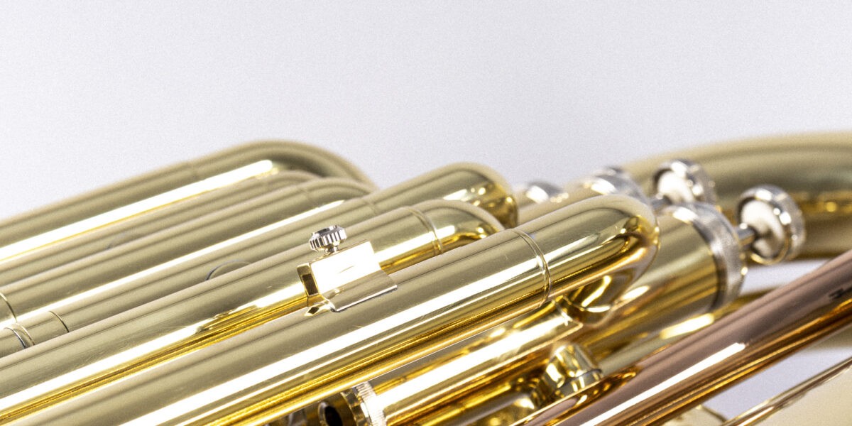 Tuba 3/4 3 Válvulas Bb – Sib WERIL profissional J370 – Weril